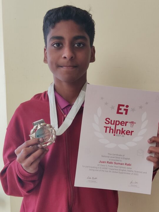 ASSET Exam 2021-22 Results - Podar Pearl School