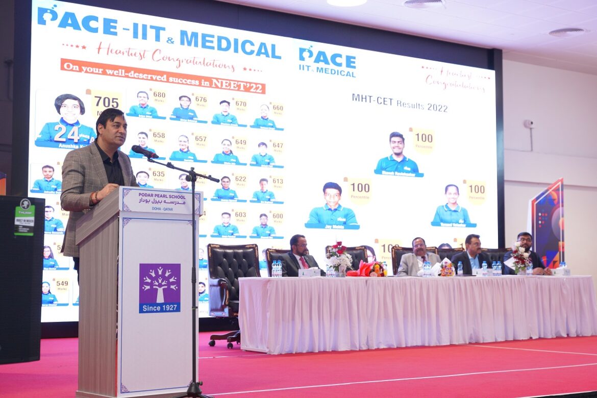 PACE IIT Agreement Signing Ceremony - Podar Pearl School