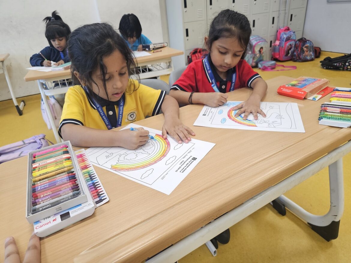 Grade 1 & 2: Drawing Competition(Meshaf 2024-25) - Podar Pearl School