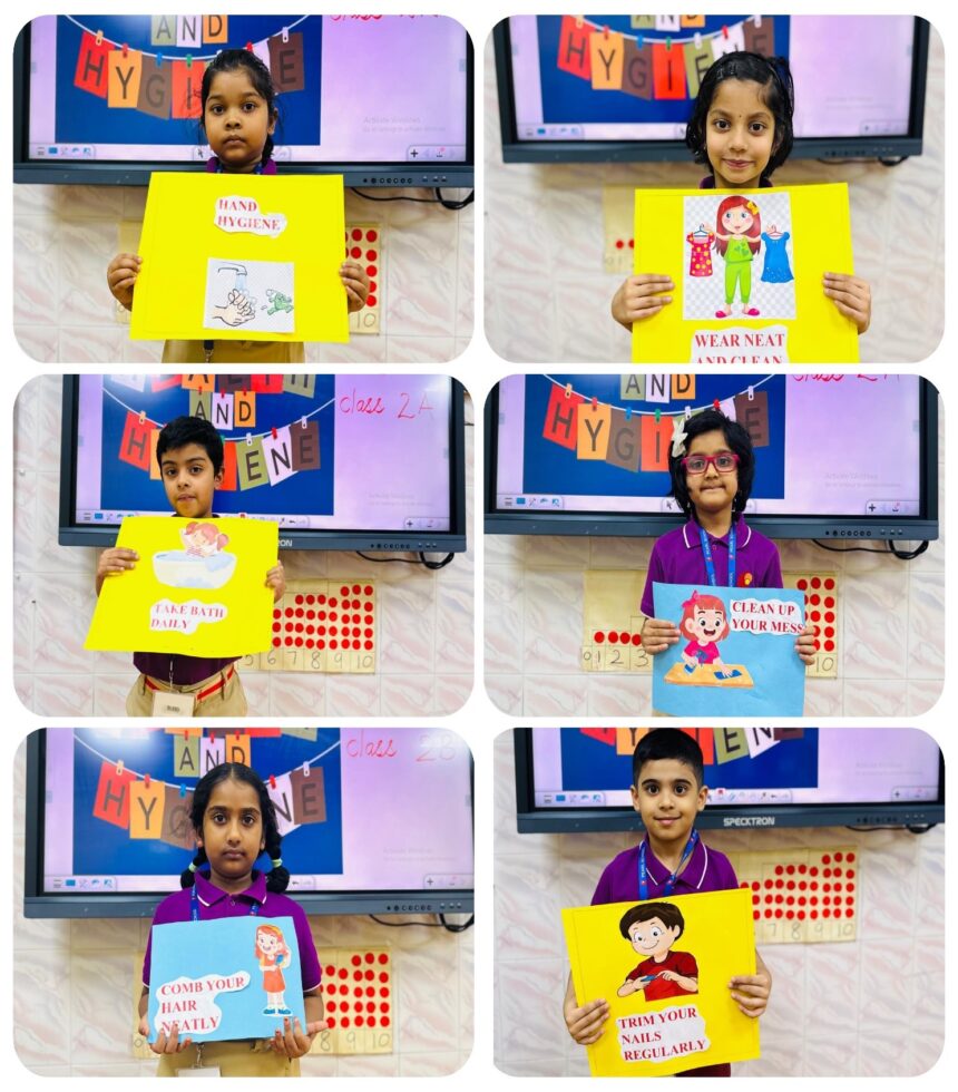 Class 1-3: Health & Hygiene week(Thumama Campus 2024-25) - Podar Pearl ...