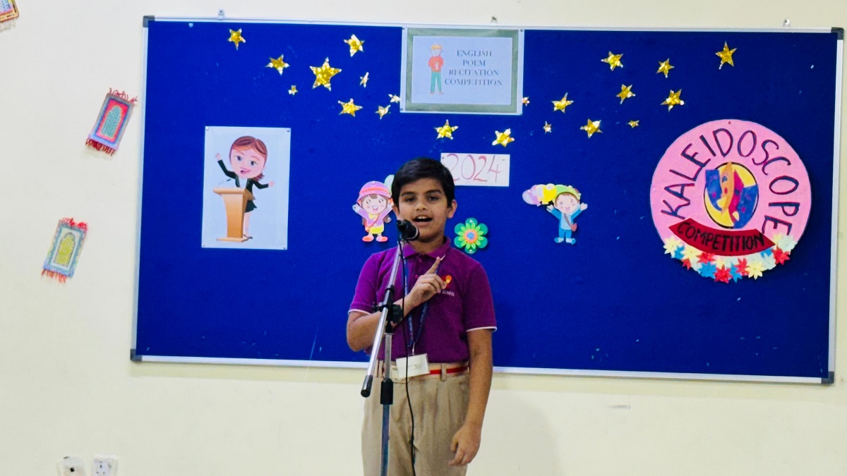 Grade 5-8: Kaleidoscope- English Poem Recitation Competition(Dafna ...