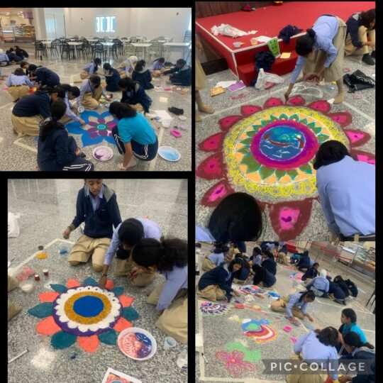 Grade 6 & 7: Rangoli Competition (Meshaf Campus 2024-25) - Podar Pearl ...