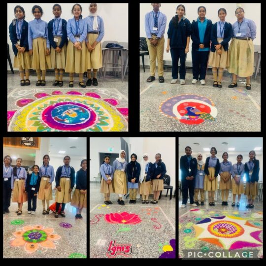 Grade 6 & 7: Rangoli Competition (Meshaf Campus 2024-25) - Podar Pearl ...