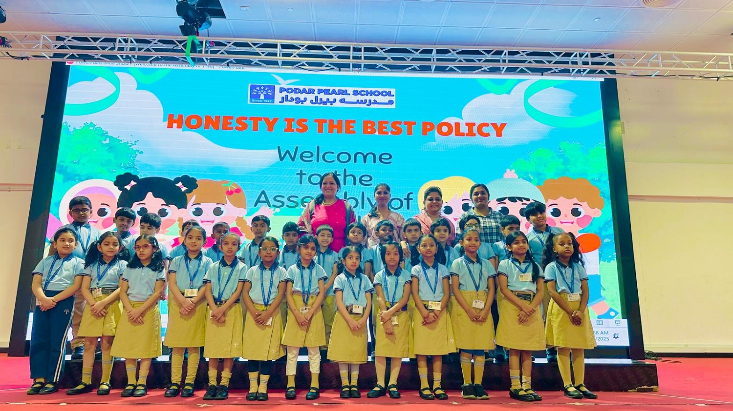 Class 1 Assembly: Honesty (Al Meshaf 2024-25) - Podar Pearl School