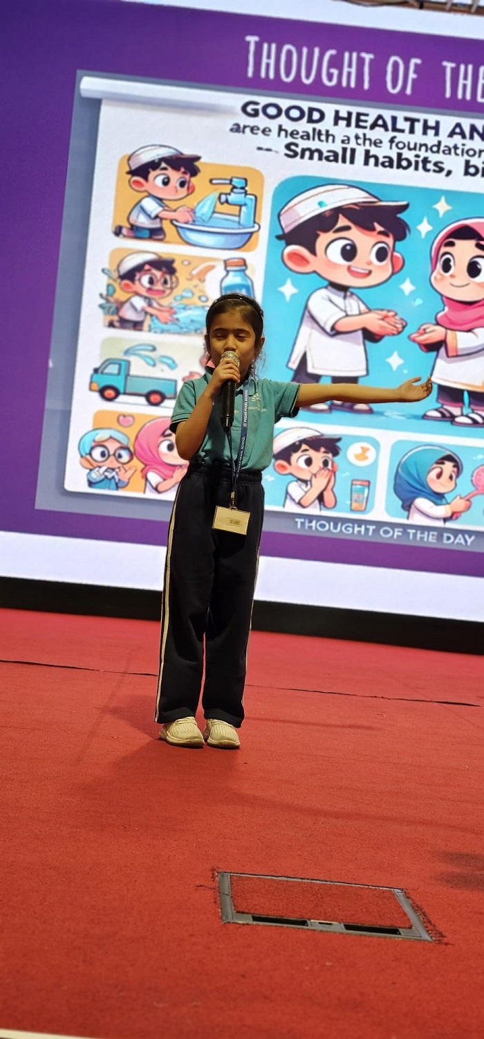 Grade 1 Assembly: Health & Hygiene (Meshaf Campus 2024-25) - Podar ...