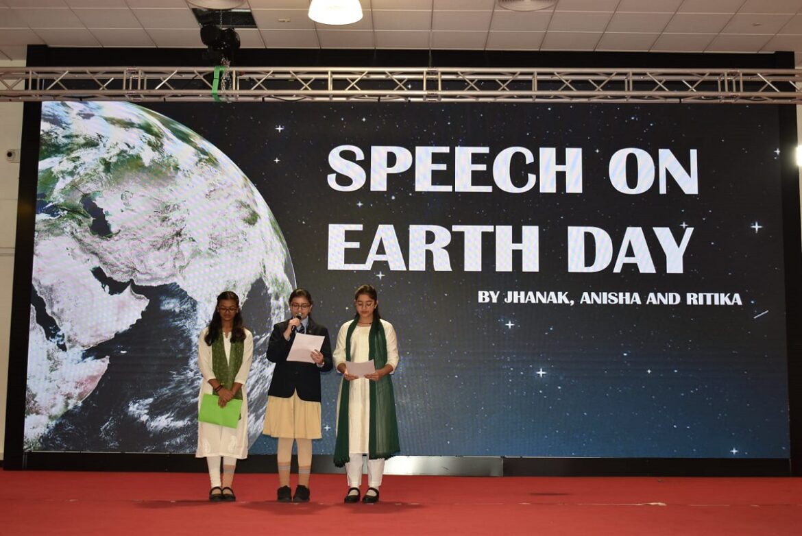 Grade 8 Assembly: Earth Day (Meshaf 2025-26) - Podar Pearl School