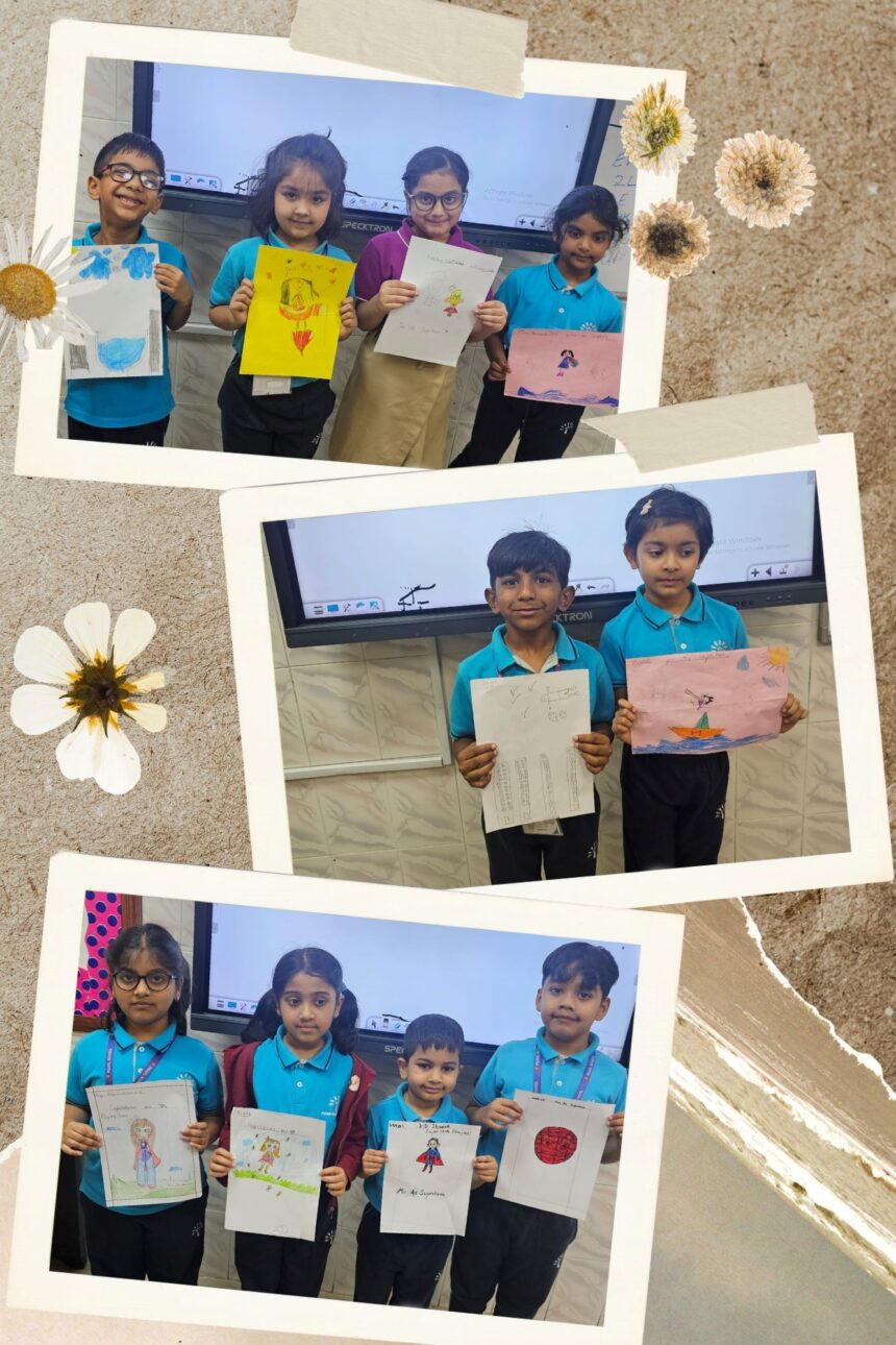 Class I to IV: Inter-Class Drawing Competition (Thumama 2025-26 ...