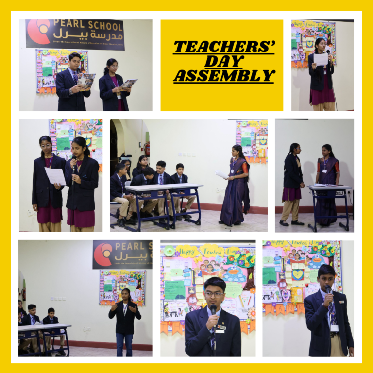 Teachers’ Day Assembly at Podar Pearl School, Al Dafna Campus – Grade ...
